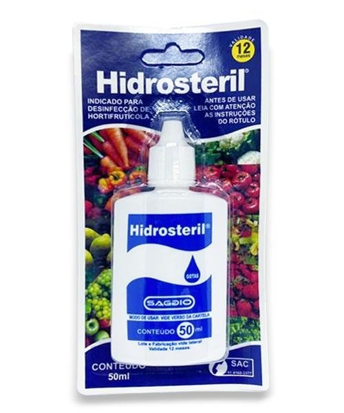 Bactericida Hidrosteril 50 ML (Unidade) - Agrobonfim