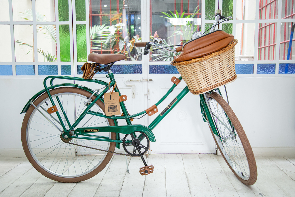 Bicicleta color Verde Inglés R26 - Logia Lautaro