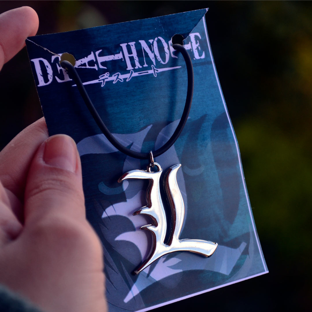 Colar Death Note L Lawliet | Anime Cosplay