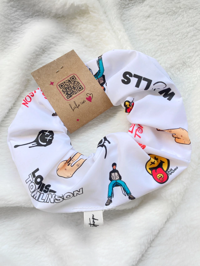 Scrunchie - Louis Tomlinson Logos - DF Stampa