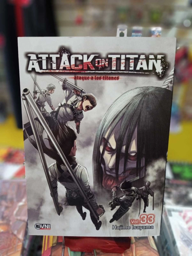 Attack on Titan Tomo 33 - Comprar en Anime Art