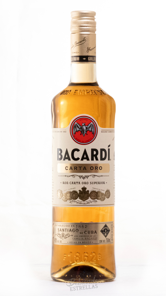 Ron Bacardi Dorado 750 Ml - Bebiendo Estrellas