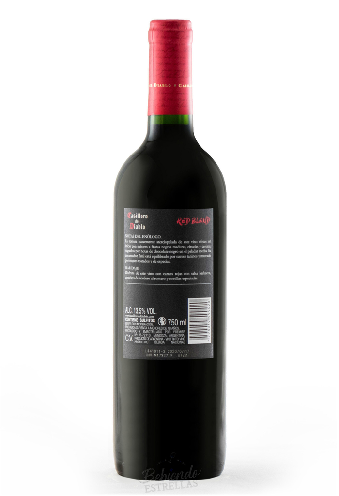 Vino Casillero Del Diablo Reserva Red Blend 750