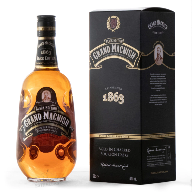 Whisky Grand Macnish Black Edition 700 Ml