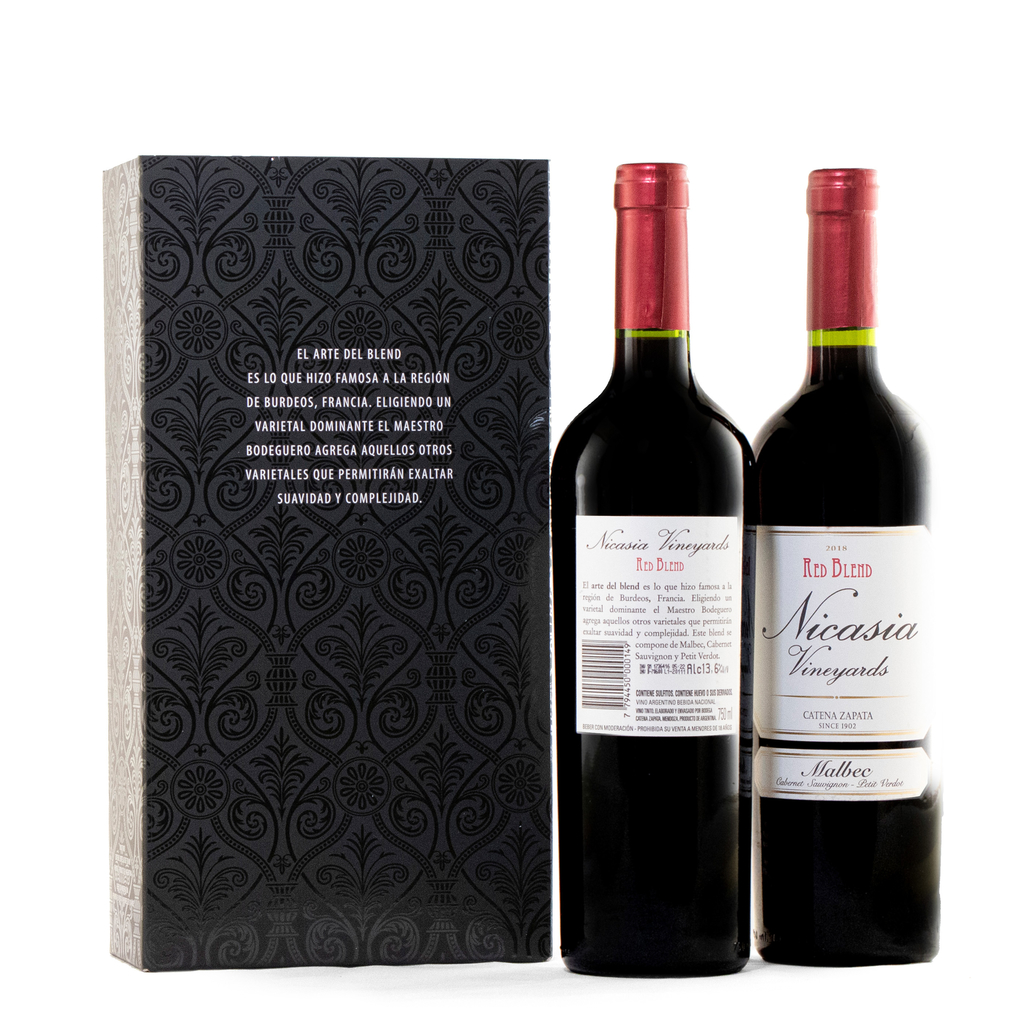 Estuche con 2 Vinos Nicasia Vineyard De Catena Zapata 750ml