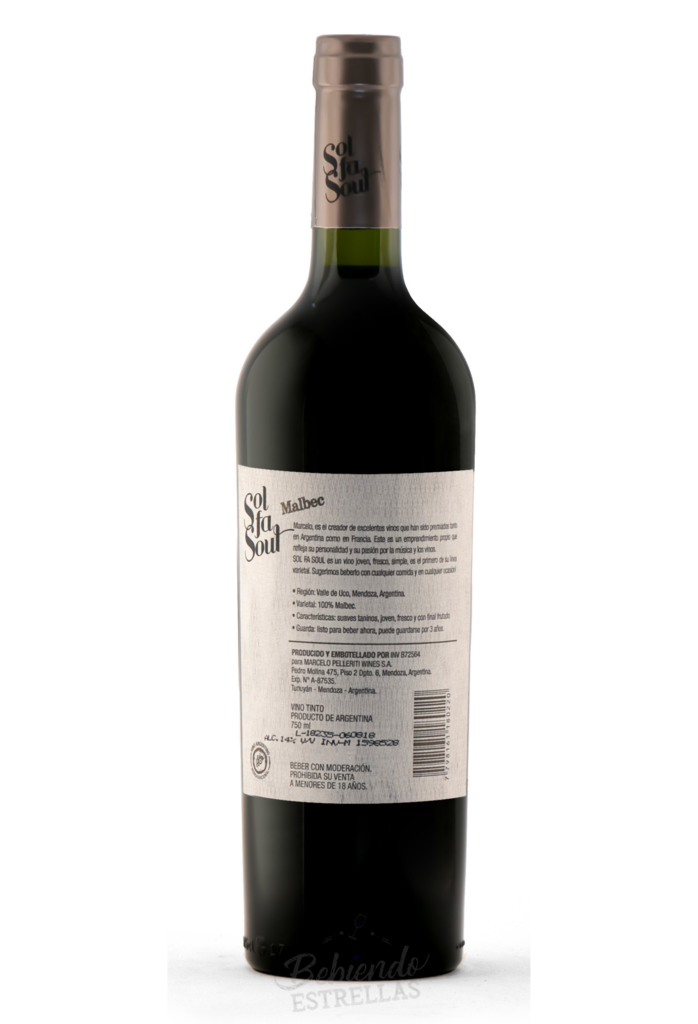 Sol Fa Soul Malbec De Marcelo Pelleriti 750