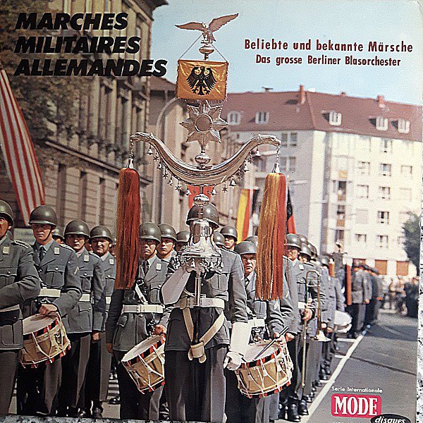 LP - Das Große Berliner Blasorchester ‎– Marches Militaires Allemandes ...