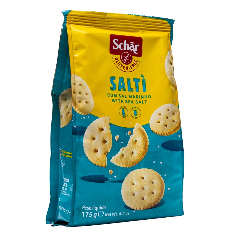 SALTI BISCOITO SALGADO SEM GLUTEN 175G SCHAR
