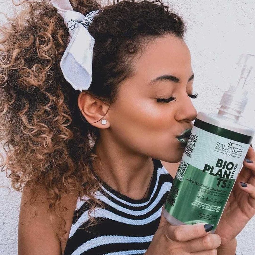 Shampoo Bioplants 480ml - Antiqueda e Controle da Oleosidade