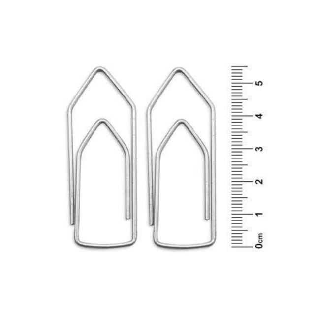 CLIPS DE AÇO REVESTIDO N° 8/0 CAIXA C/ 180 UNIDADES - BACCHI