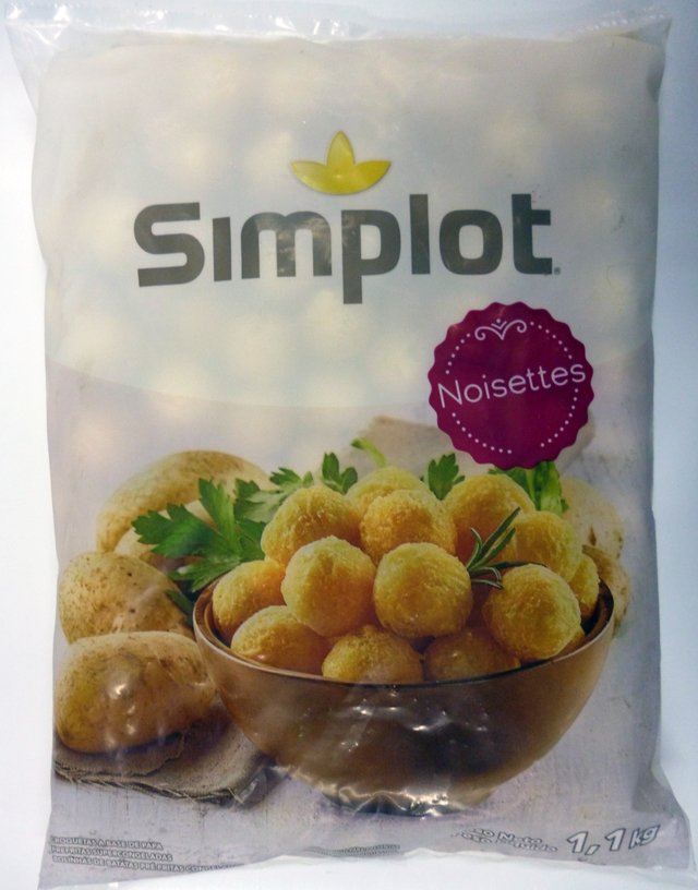 Papas Noisettes congeladas Simplot 1,1 Kg. (producto Belgica)