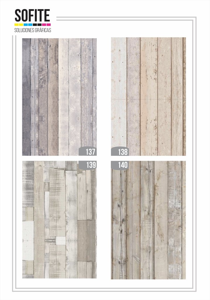 Vinilo simil madera 10 x 1mts