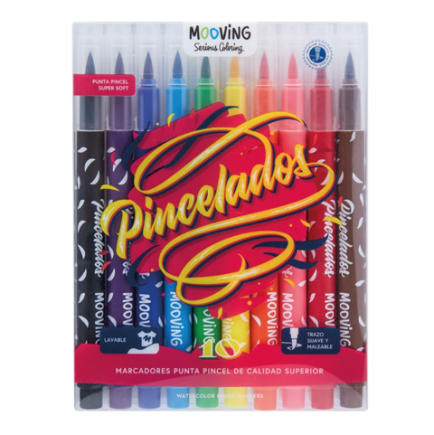 Marcador Mooving Fest x50 Coloring
