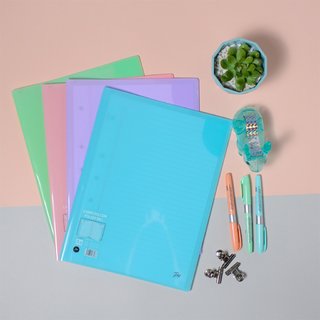 CARPETA AVIOS EN L TRANSPARENTE OFICIO PACK X 12 UNIDADES