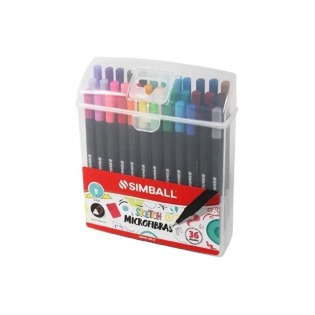 MICROFIBRAS SIMBALL SKETCH X 36 - Delta Mayorista