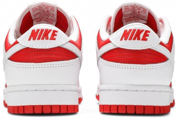 Tênis Dunk Low 'Championship Red'
