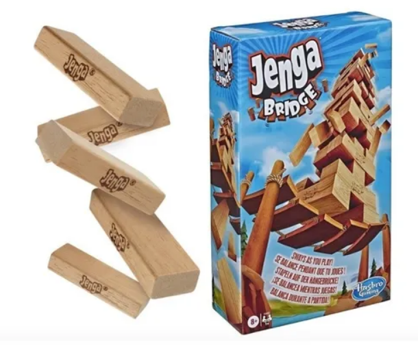 JENGA BRIDGE - HASBRO - Comprar en Juguetería Aladino