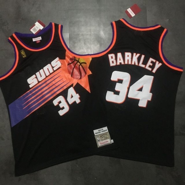 Charles Barkley #34 Phoenix Suns - Bordada Premium