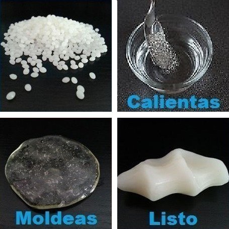 Plástico Moldeable a mano no tóxico reutilizable y biodegradable ...