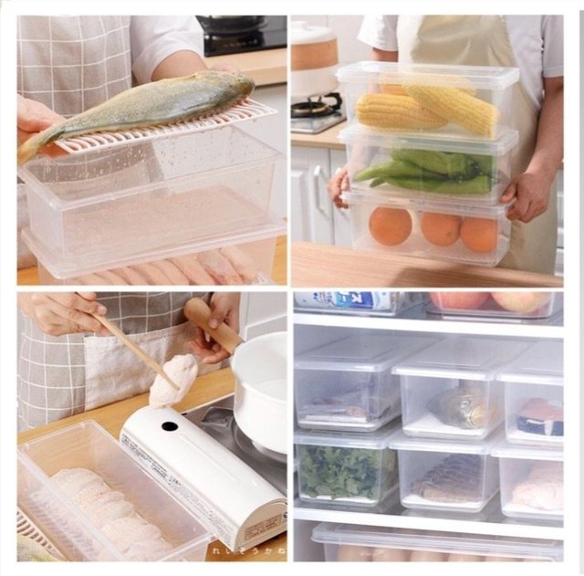 TUPPER CON TAPA Y REJILLA ESCURRIDORA - Designmafi