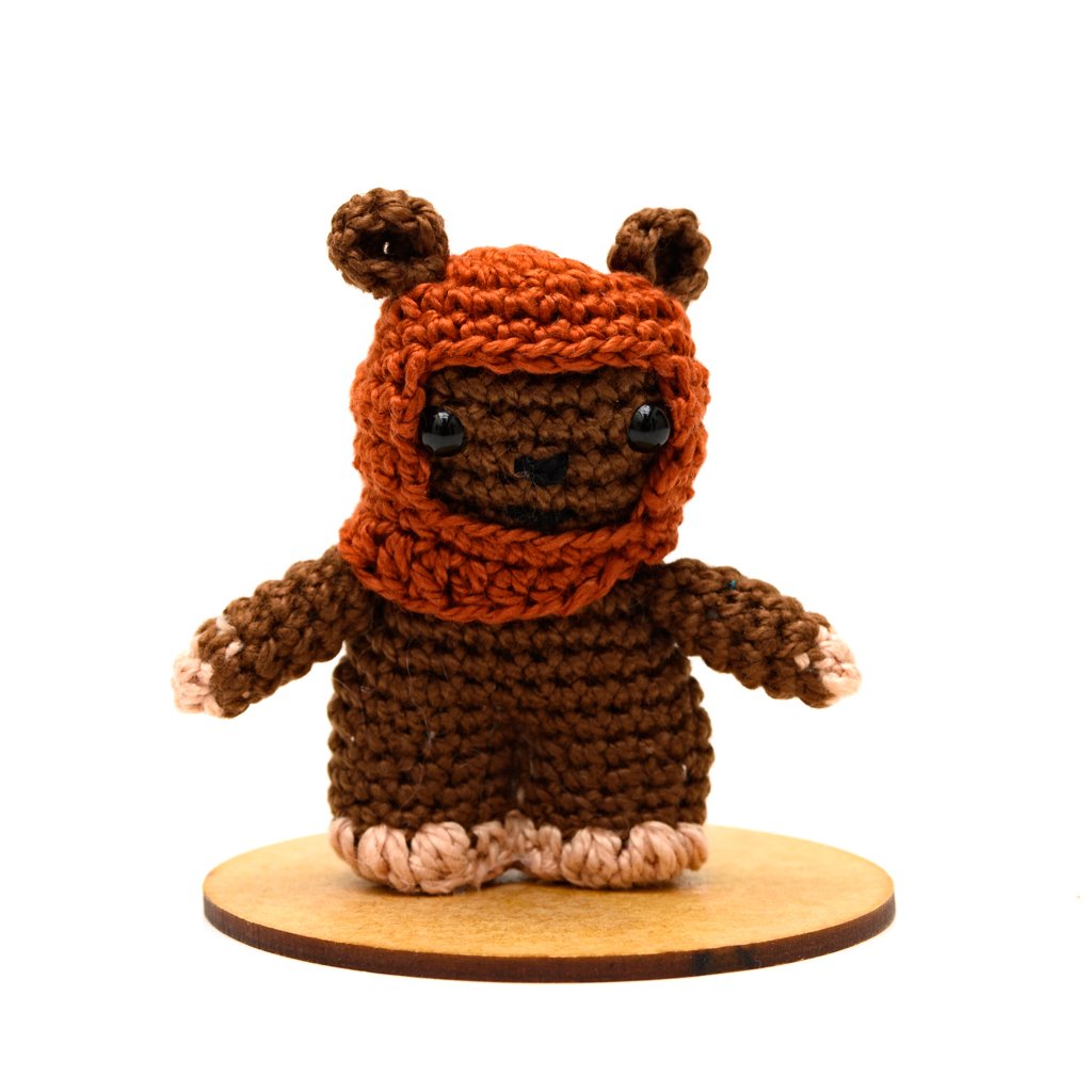 Coleção Star Wars - Wicket The Ewok em amigurumi