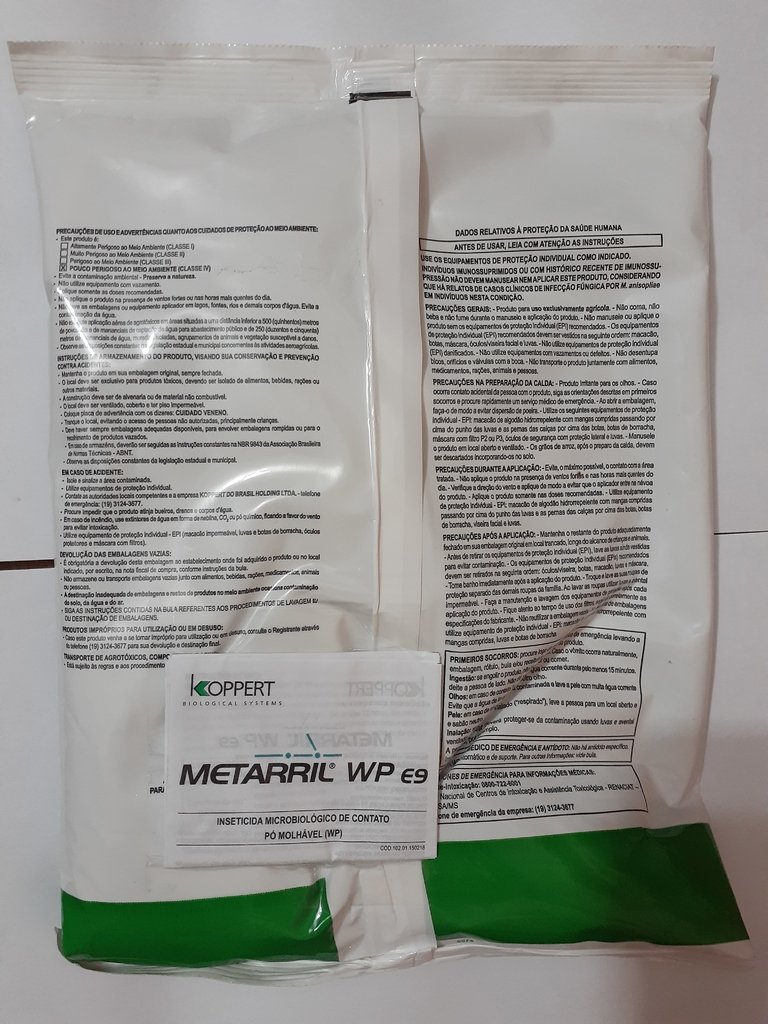 Metarhizum Anizopliae WP 1kg - DOUTORAGRONOMO