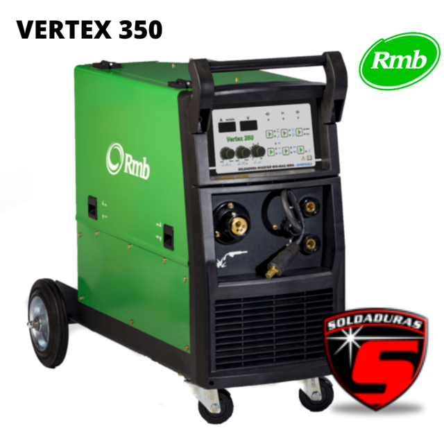 SOLDADORA MIG TRIFASICA VERTEX 350 SINERGICA