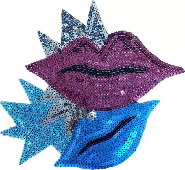 168 Labios con estrellas - Comprar en Hook Bordados