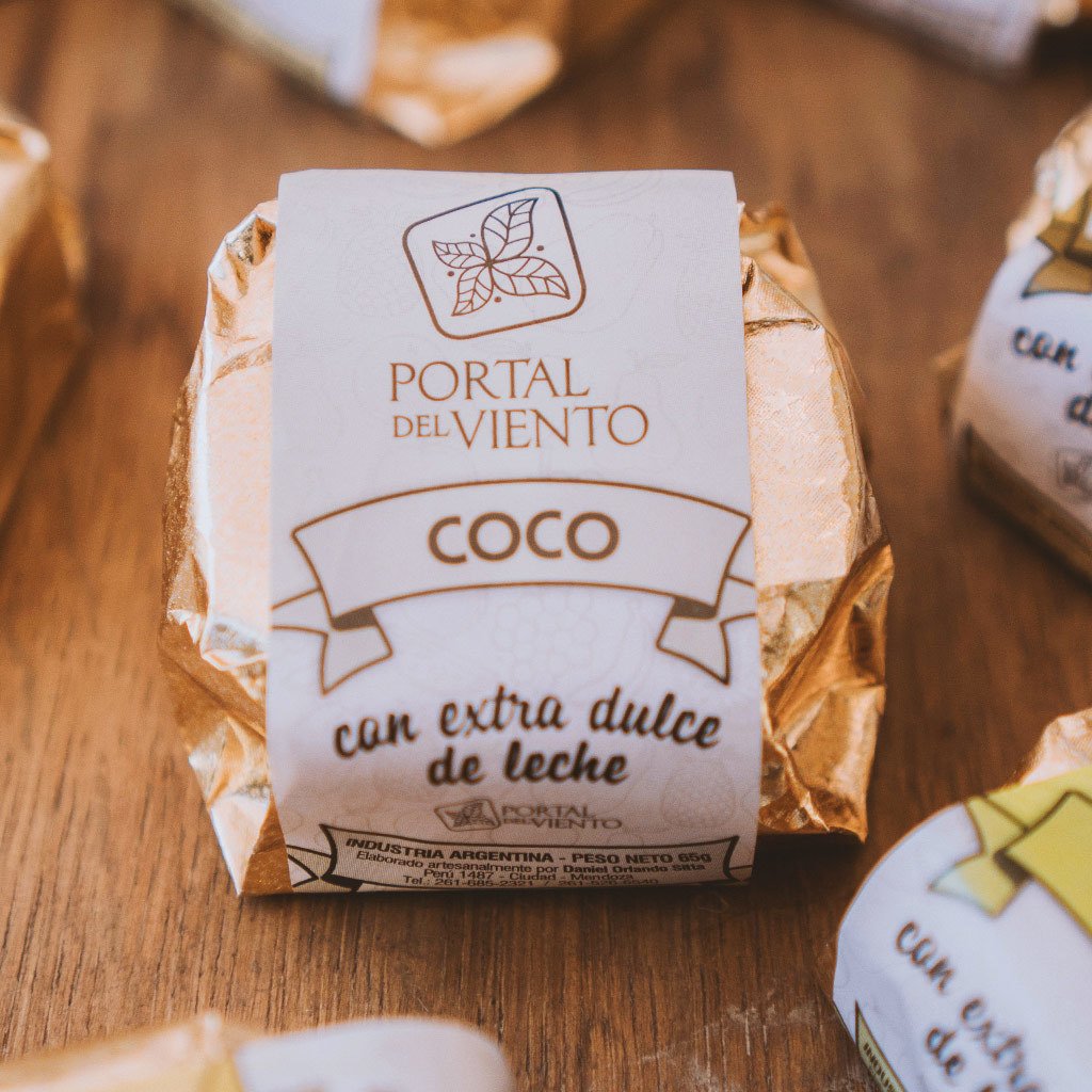 Alfajor Sabor Coco - Comprar en Portal Del Viento