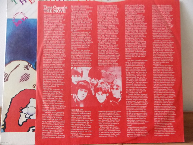 LP THE MOVE - SPLIT ENDS - 1972 - C/ ENCARTE - 1ª EDIÇÃO - MADE IN USA