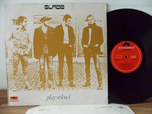 LP SLADE - PLAY IT LOUD - 1970 - 1ª EDIÇÃO - MADE IN ENGLAND