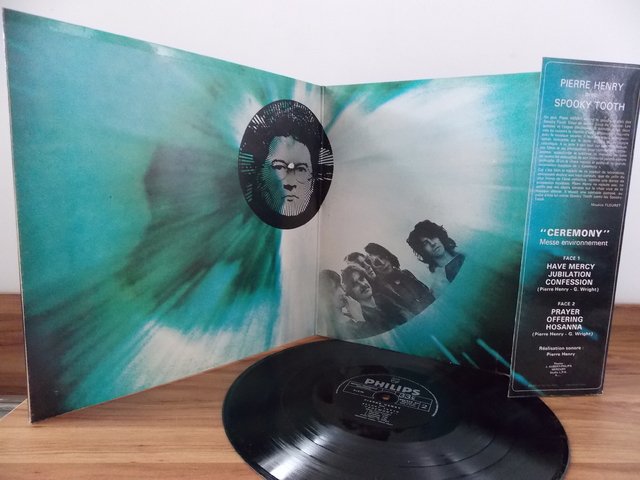 LP PIERRE HENRY AVEC SPOOKY TOOTH - CEREMONY - 1969 - 1ª EDIÇÃO - MADE ...