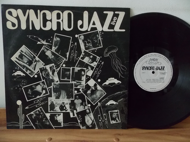 LP SYNCRO JAZZ - SYNCRO JAZZ LIVE - 1982 - POITOU - 1ª EDIÇÃO