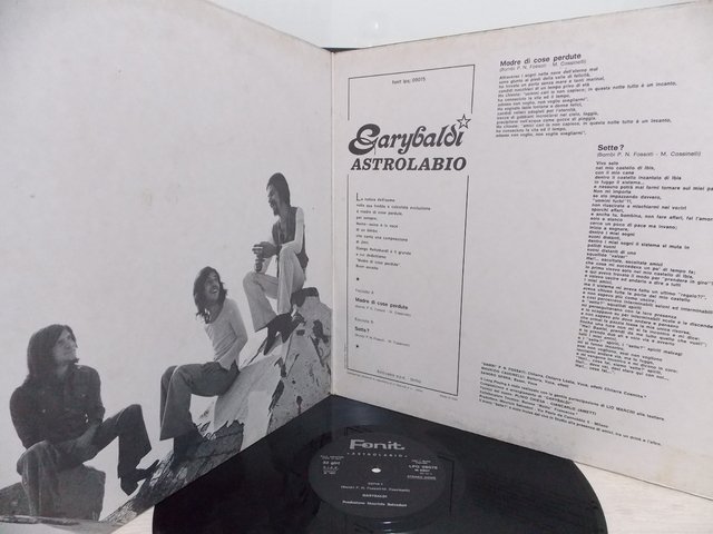 Lp Garybaldi - Astrolabio - 1973 - Italy - 1ª Ed - Fonit