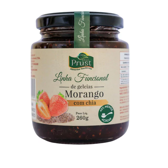 Geleia de Morango com Chia Prust 260g