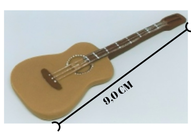 MOLDE DE SILICONE - VIOLÃO