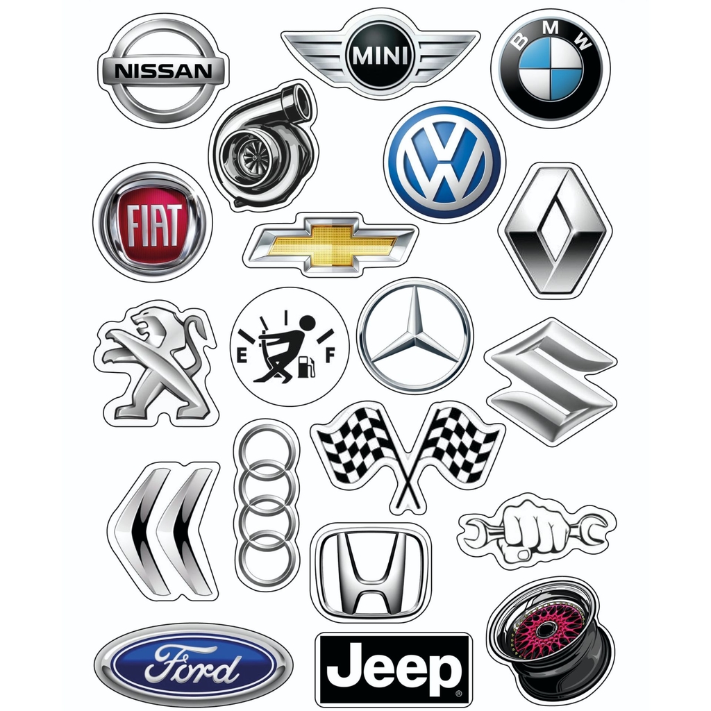 STICKERS WATERPROOF - AUTOS - Comprar en KIME DECO