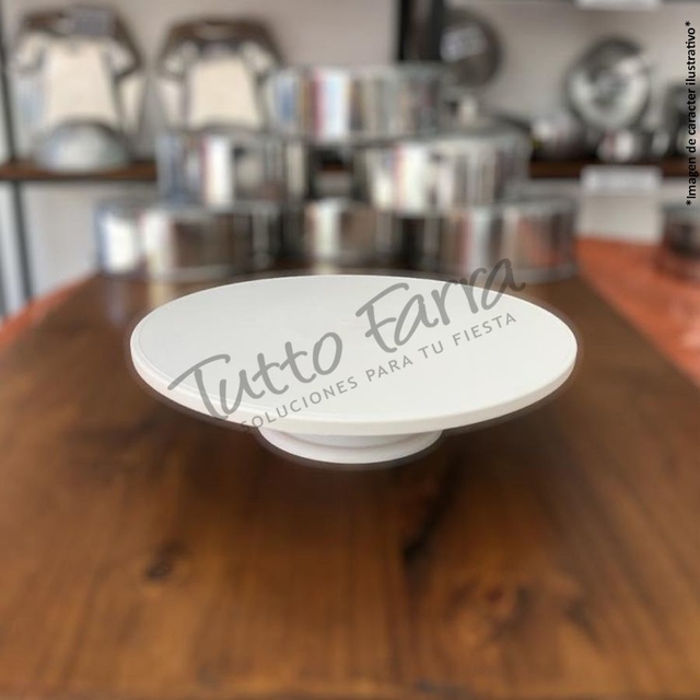 Bandeja Giratoria Posa Tortas Luca Plastic