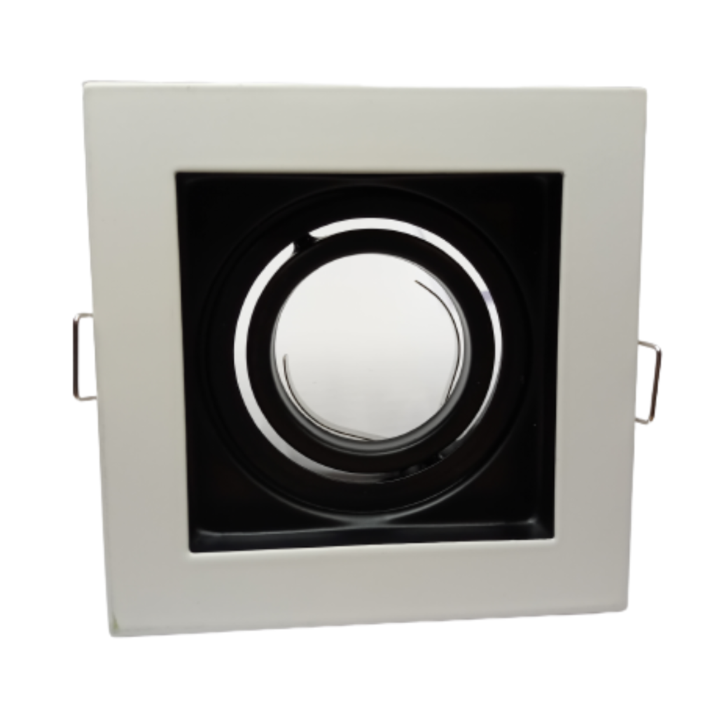 Spot Embutir Cuadrado 100X100mm para Lampara Dicroica