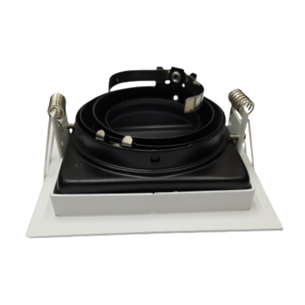 Spot Embutir Cuadrado 100X100mm para Lampara Dicroica