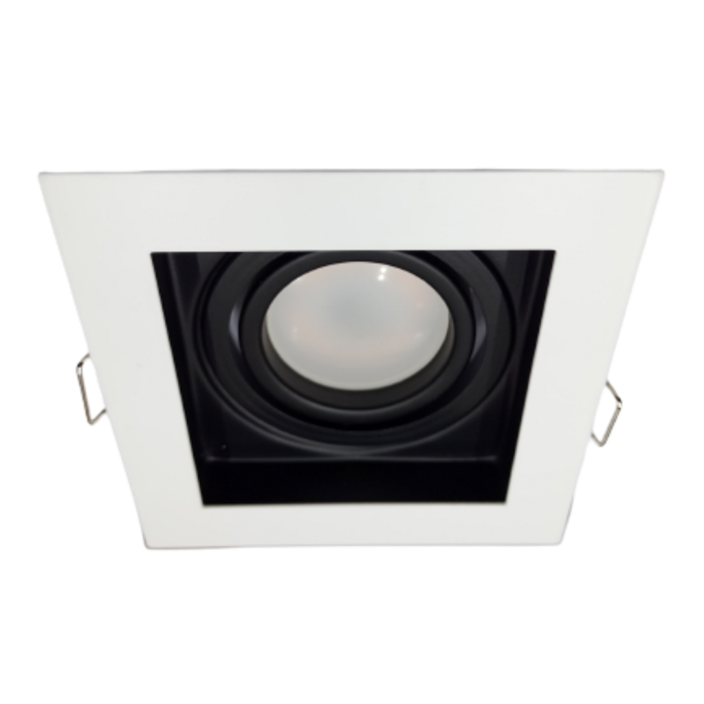 Spot Embutir Cuadrado 100X100mm para Lampara Dicroica