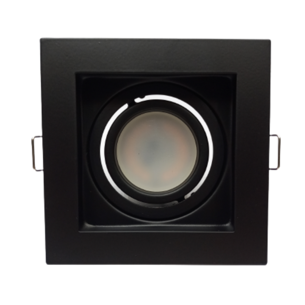 Spot Embutir Cuadrado 100X100mm para Lampara Dicroica