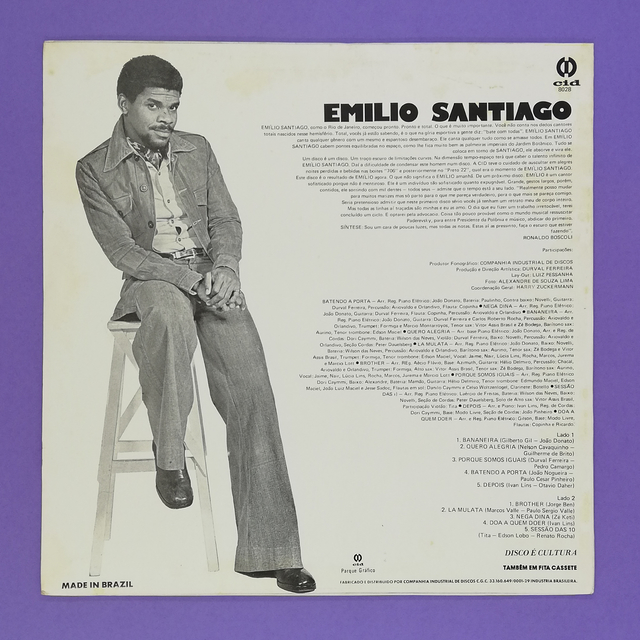 Emilio Santiago ‎– Emilio Santiago (1975/1978)