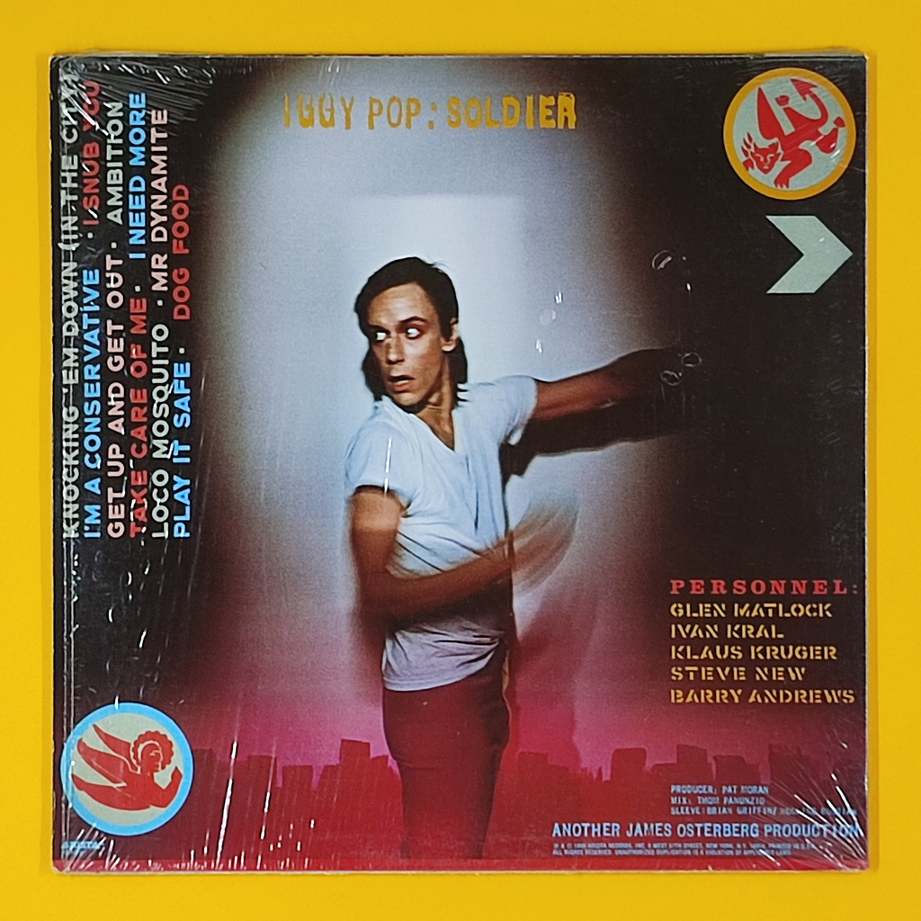 Iggy Pop – Soldier (1980) [importado, EUA]