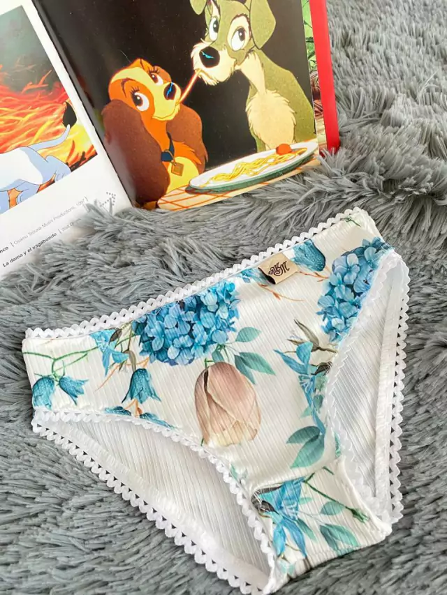 AURORA FLOR AZUL - Comprar en Calzonetta