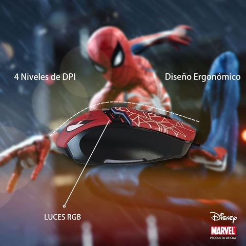 Mouse Gamer Spider Man