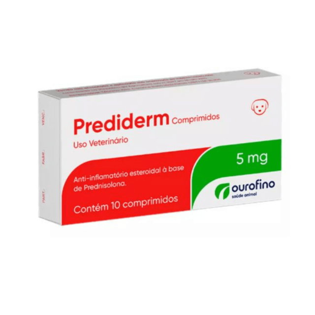 Prediderm Ourofino 5mg - 10 Comprimidos