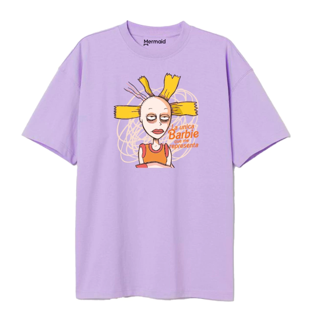 Remera Unisex cintia Rugrats barbie - Mermaid