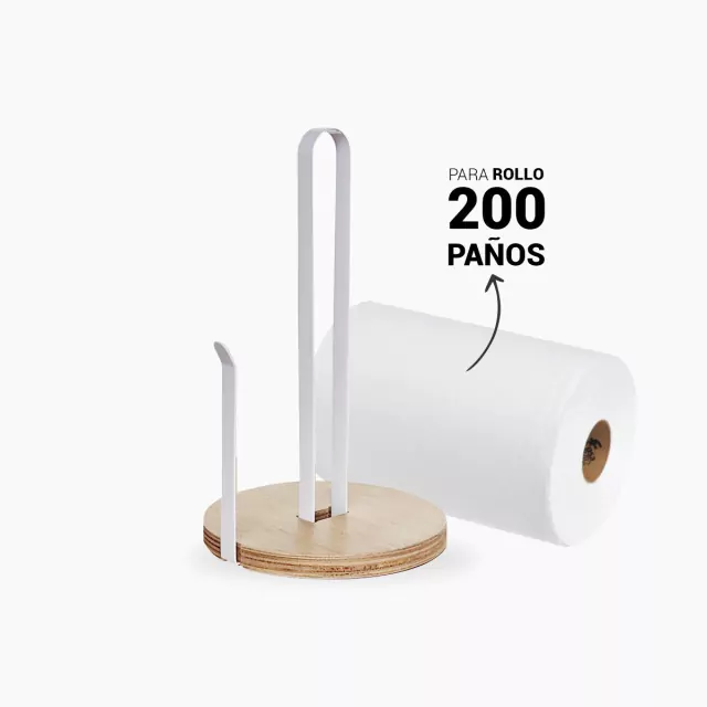 Porta rollo de cocina de diseño 200 paños