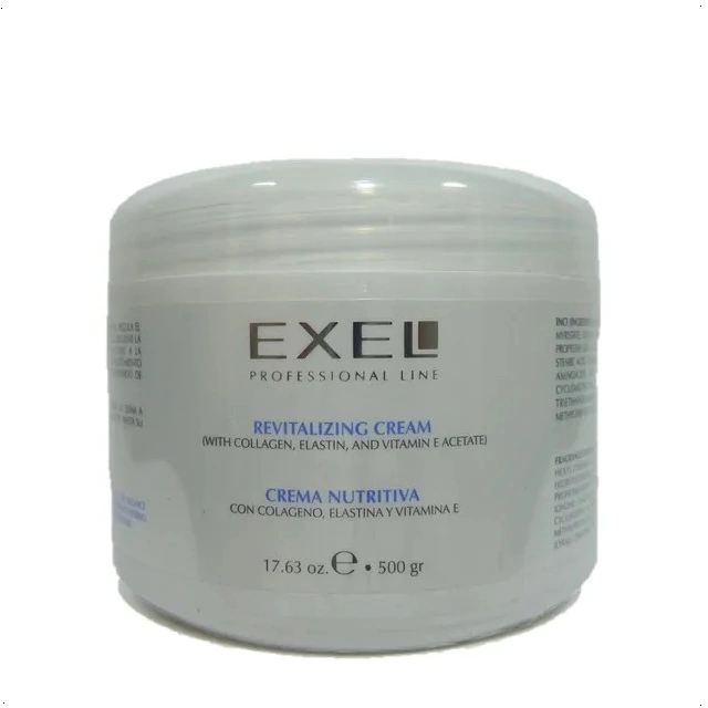 Exel Basics - Crema Nutritiva Facial con Colageno Elastina y Vitamina E ...